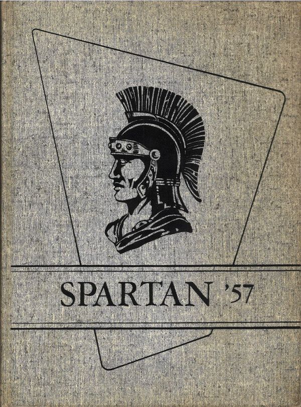 1957 Spartan Yearbook - Monroe County Local History Room & Museum