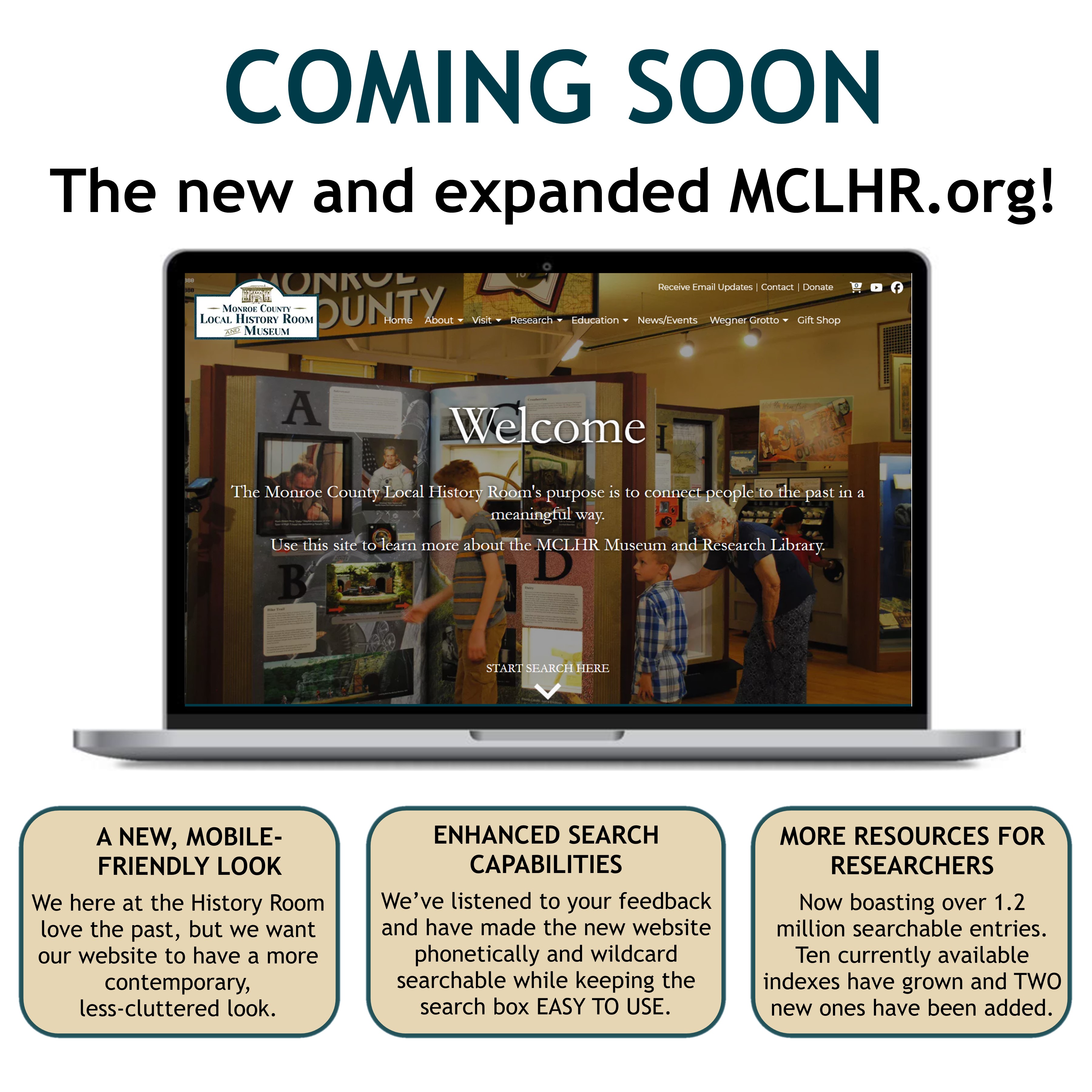 New and Improved MCLHR.org Coming Soon - Monroe County Local History ...